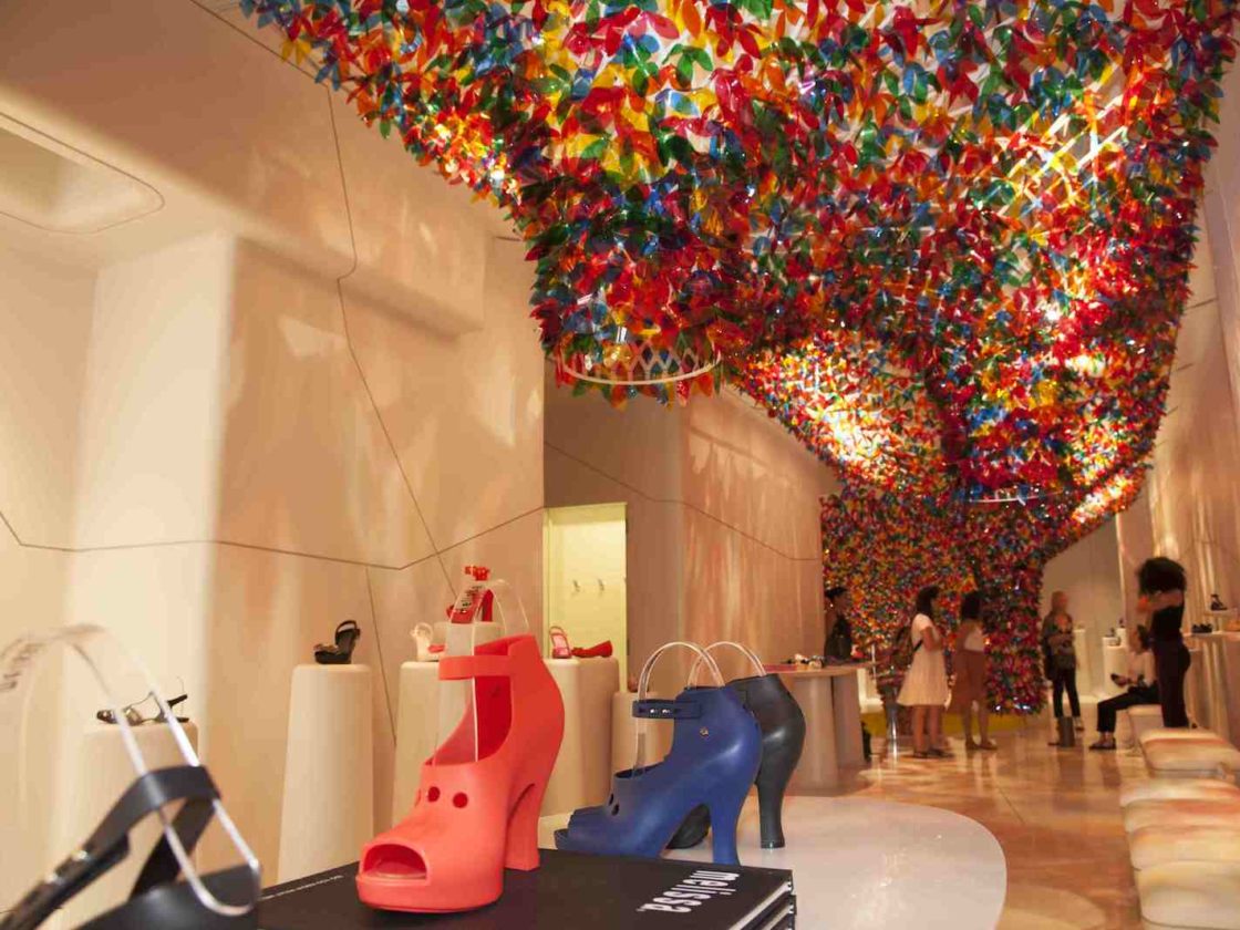 SoftLab for Melissa's New York flagship store - Design Father