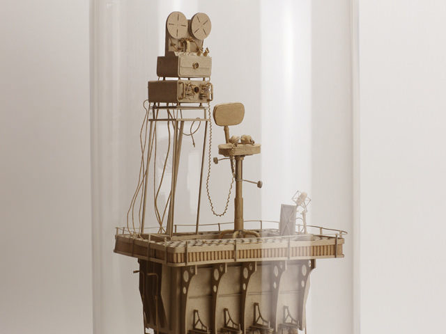 Cardboard Sculptures by Daniel Agdag - Design Father