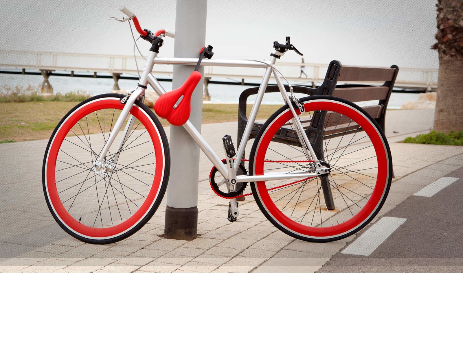 SEATYLOCK- Bicycle Saddle & Lock in One - Design Father