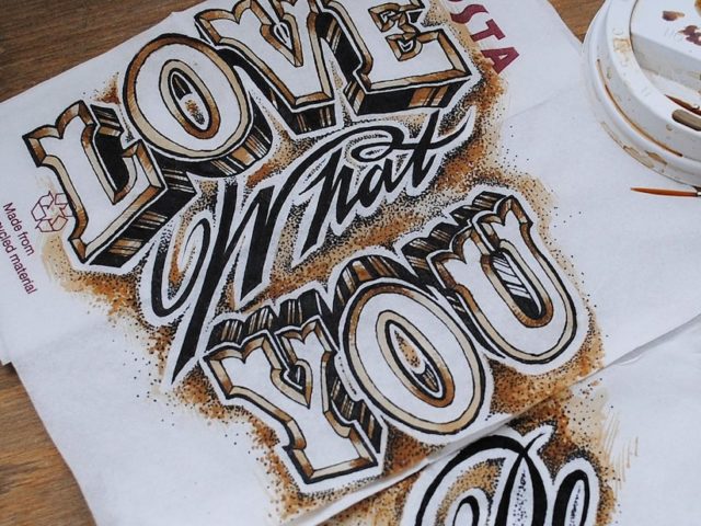 Typographic Art by Rob Draper - Design Father