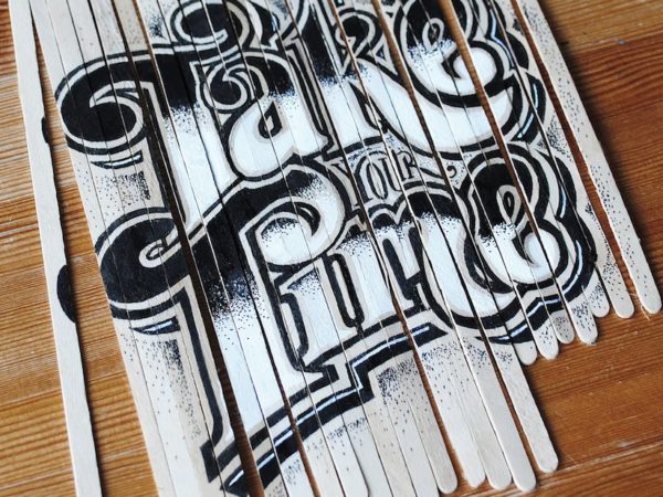 Typographic Art by Rob Draper - Design Father