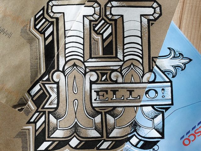 Typographic Art by Rob Draper - Design Father