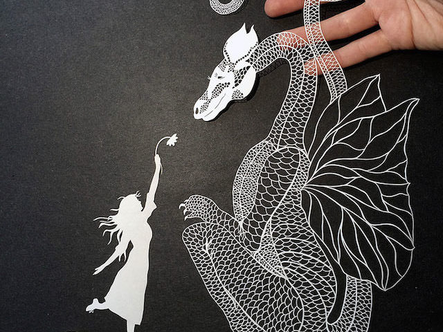 Paper Carvings by Maude White - Design Father