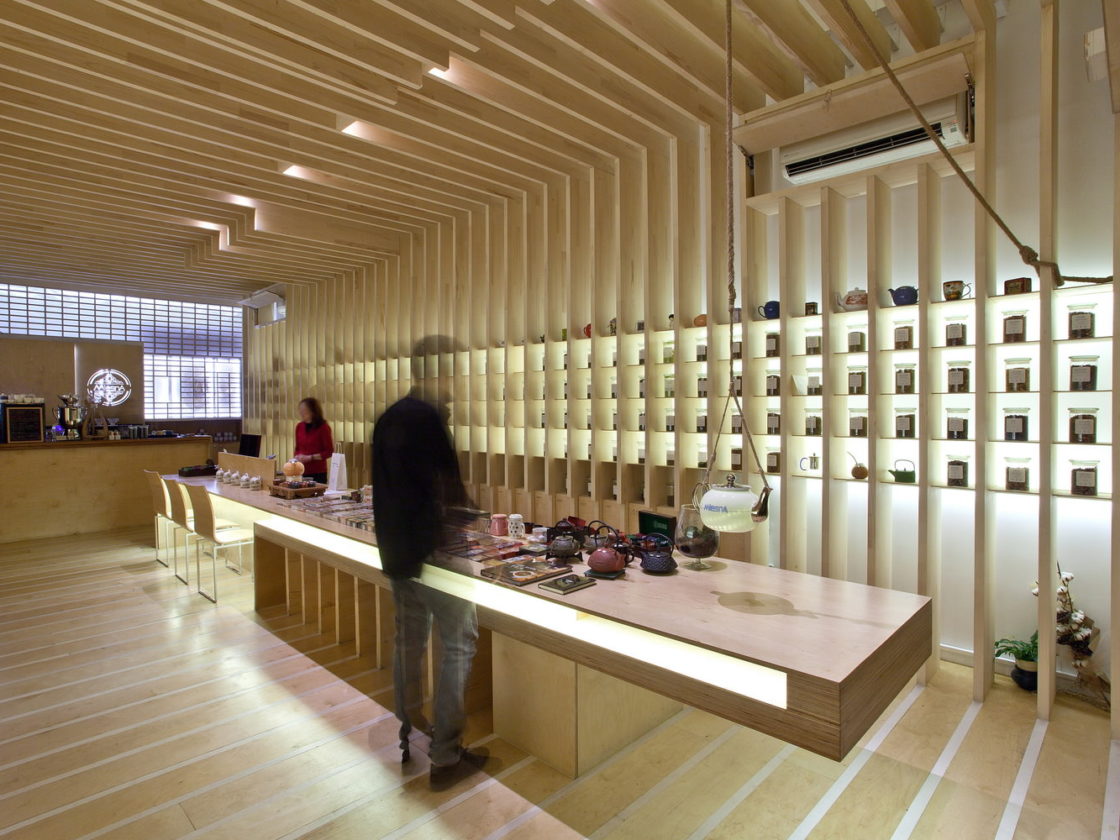 To Tsai Tea Room by Georges Batzios Architects - Design Father